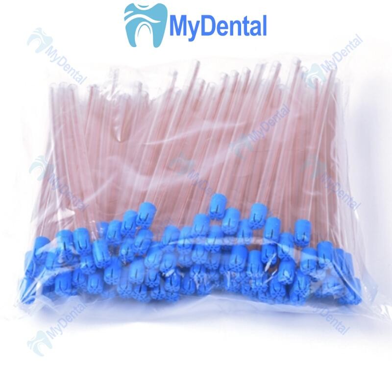 100pcs Dental Weak Straw Saliva Dental Clinic Materials Saliva Ejector ...