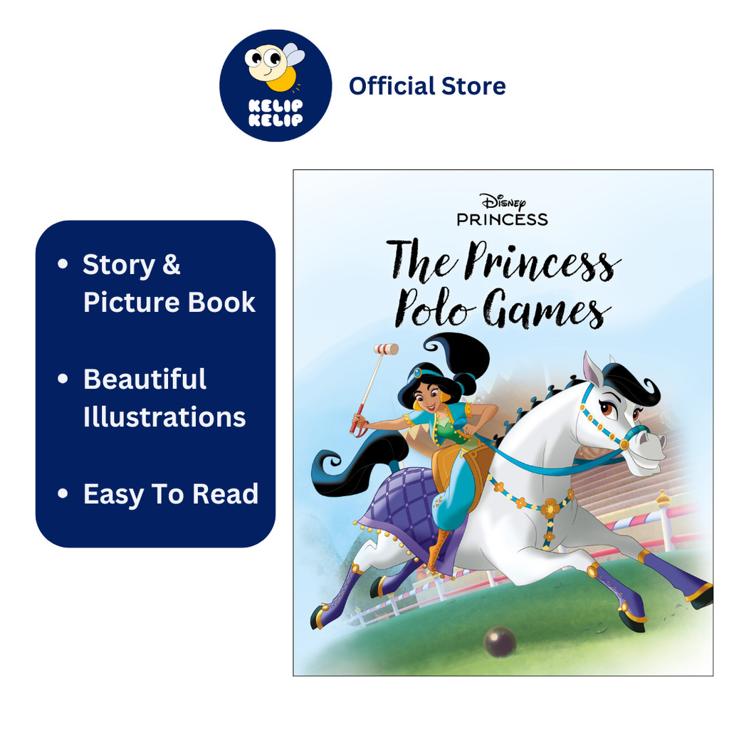 Disney Princess Polo Games Picture Story Book For Kids To Read | Shopee ...