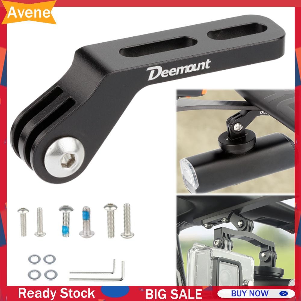 Bicycle Integrated Handlebar Headlight Bracket Aluminum Alloy Extension ...