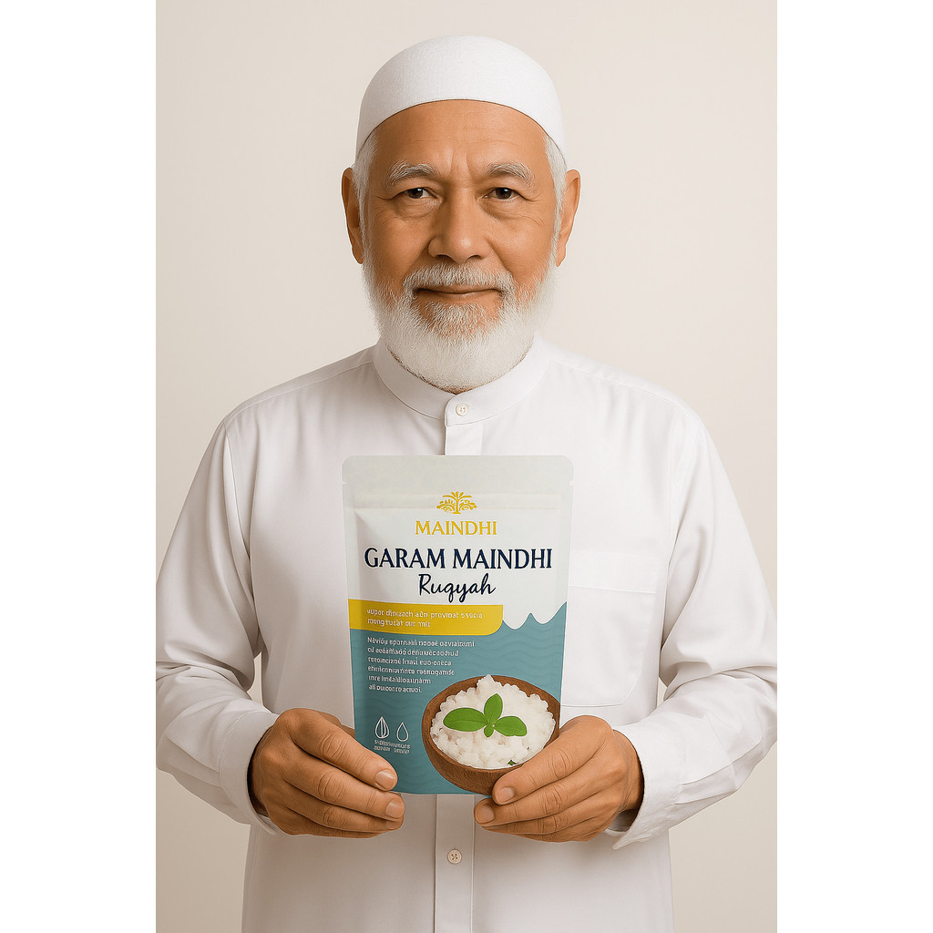 AINNA Garam Ruqyah Maindhi 250gr Perantara Untuk Tolak Balak Pelarisan ...