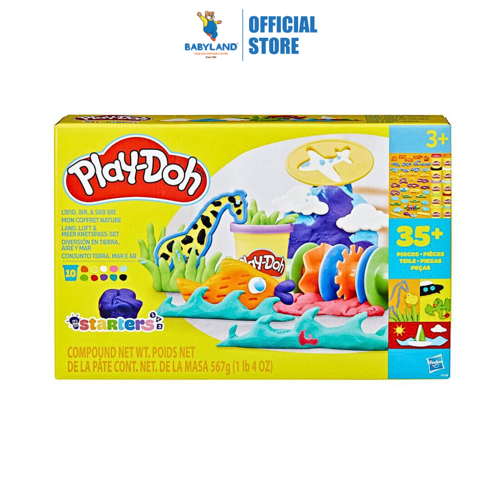 Play-Doh Land Air N Sea Set (3Y+) | Shopee Malaysia