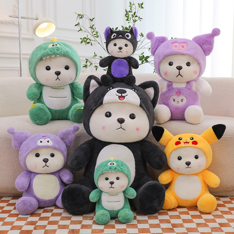 Teddy Tales Bear Cosplay Stitch Doll Dudu Cat Plushie Bear Lotso Plush ...