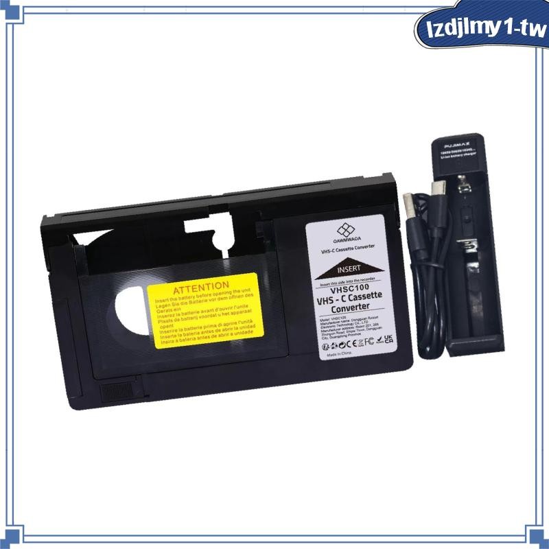 [LzdjlmydcTW] Vhs-c to VHS Cassette Adapter Vcr Player Professional ...