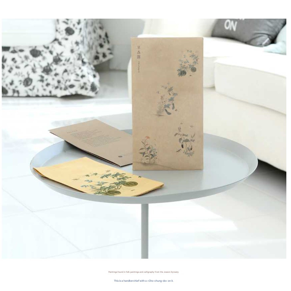 [Korea National Museum] Chochungdo Handkerchief – Traditional Korean ...