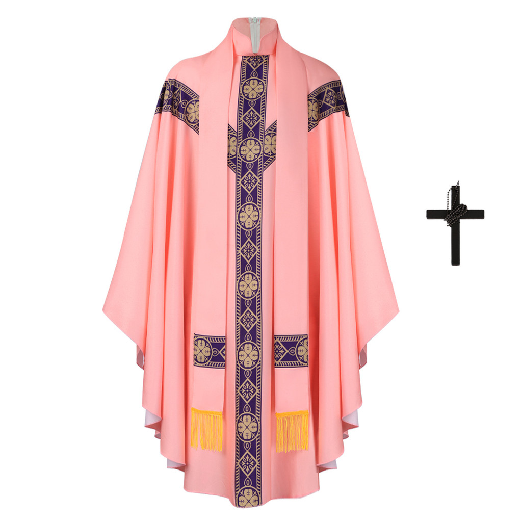 Father God Professional Monk Prayer Costume cos Costume Medieval Robe ...