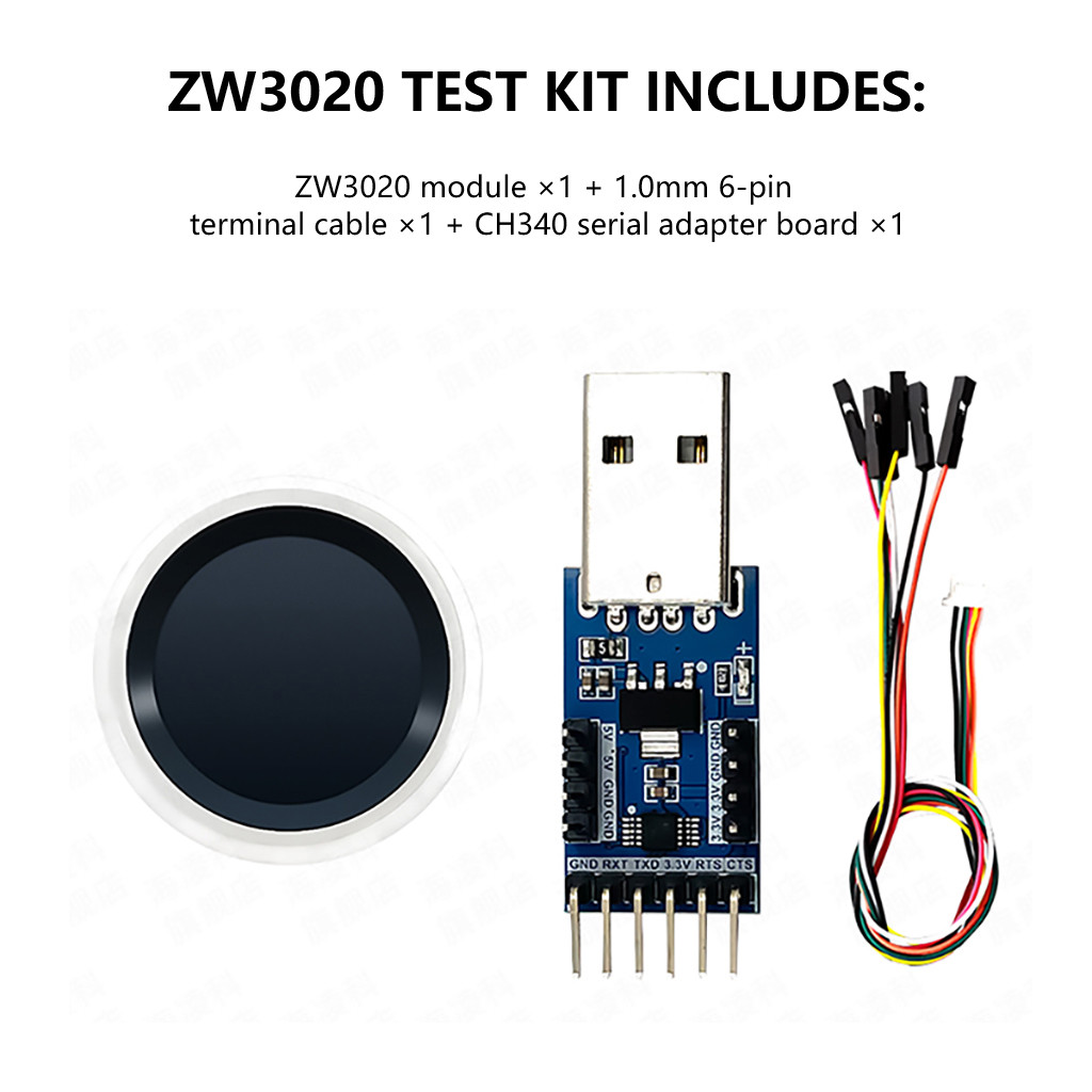Fingerprint Sensor ZW20/ZW3020 Low Power Fingerprint Identification ...