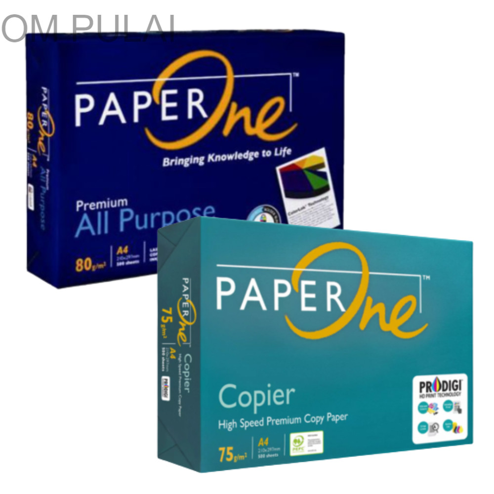 PAPER ONE COPIER PAPER A4 75G/80G | Shopee Malaysia