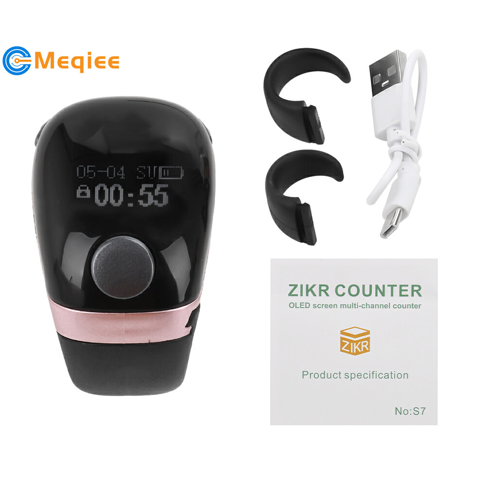 S7 Interchangeable Ring Holder OLED Display Ring Counter Type C ...