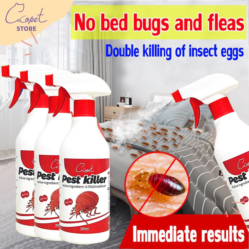 Eco Bed Bug & Dust Mites Repellent Spray Water Based Spray Penghalau ...