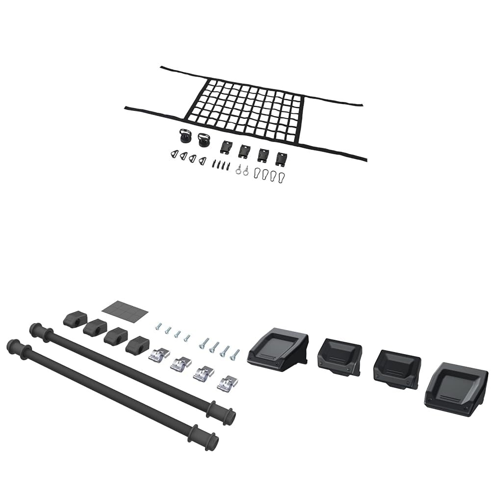 [Set Purchase] Seiko Sangyo Vehicle-Specific Products for Jimny/Jimny Sierra, EXEA Roof Net BK ...
