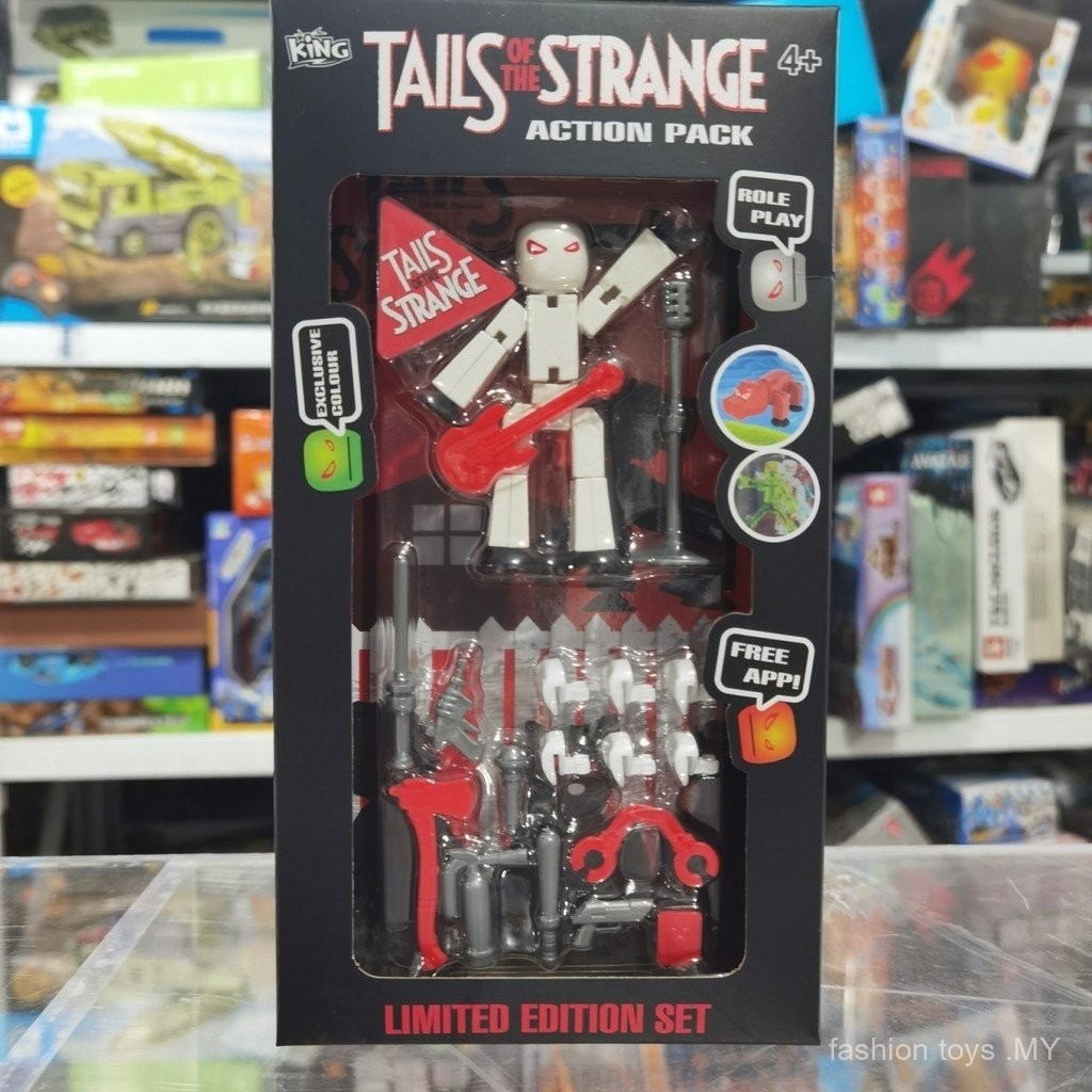 【Ready Stock】stickman stikbot figure stickman robot toy stickbot ...