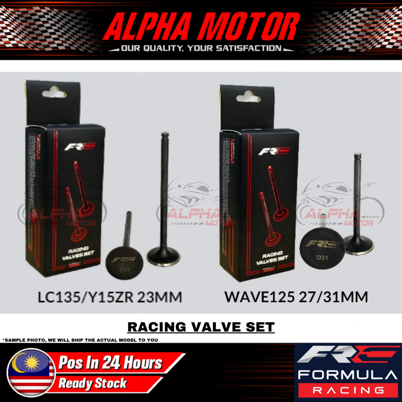 FRC FORMULA RACING VALVE FULL SET INTAKE EXHAUST IN EX Y15 YSUKU SUKU ...