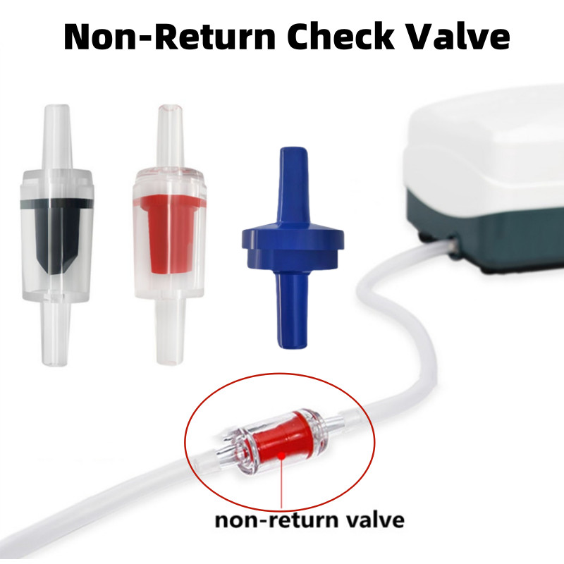 20/50/100 PCS Aquarium One Way Non-Return Check Valves Fish Tank Air ...