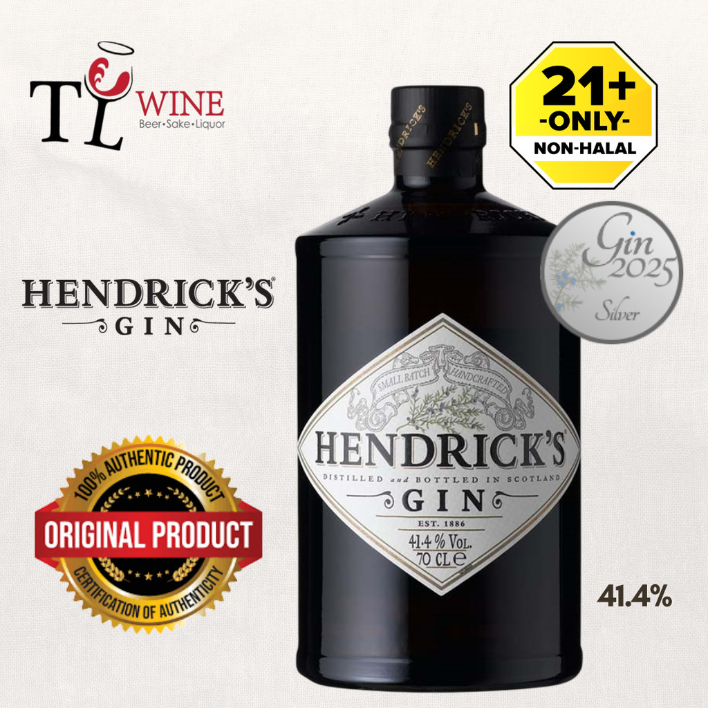 Hendrick's Hendricks Gin Alc: 41.4% 700ml Duty paid 100% ORIGINAL ...
