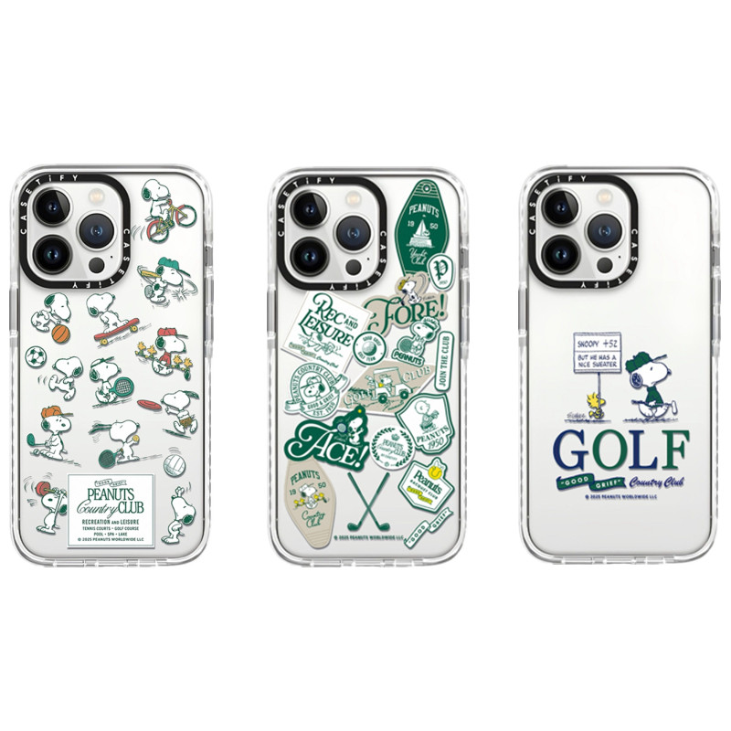 Caseti Peanuts Snoopy 75th Anniversary Soft Case For iPhone 17 17Pro 16 ...