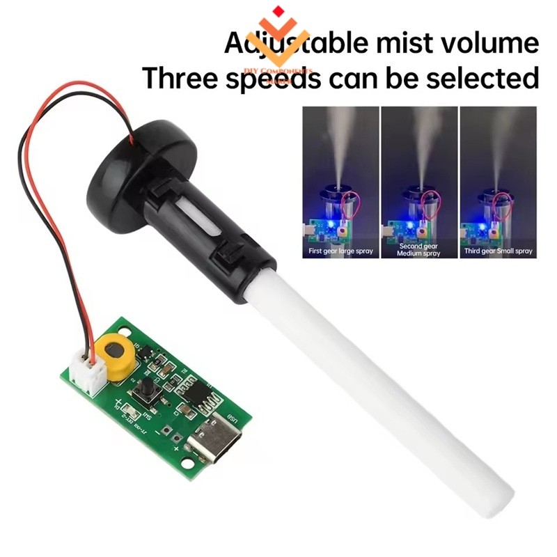 Three Gear Adjustable Fog Volume Single Spray Humidifier Module ...