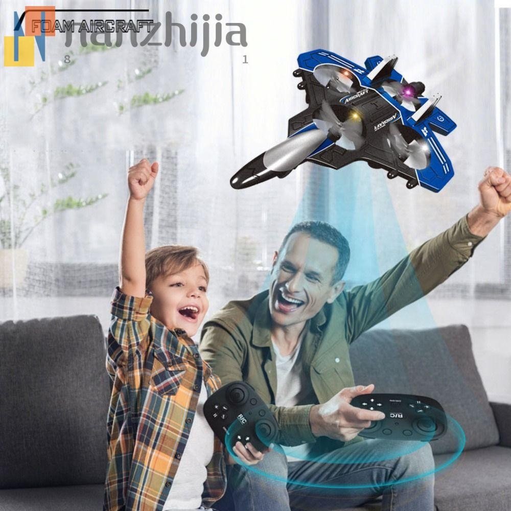 NANZHIJIA Remote Control Foam Fighter, Rechargeable Gravity Sensing ...