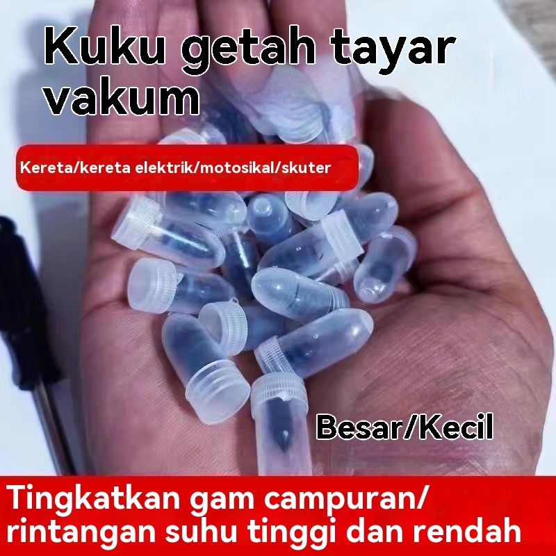 Paku Tayar Getah Hitam Khas untuk Tayar Vakum, Alat Baiki Tayar Mudah dan Cepat untuk Elektrik ...
