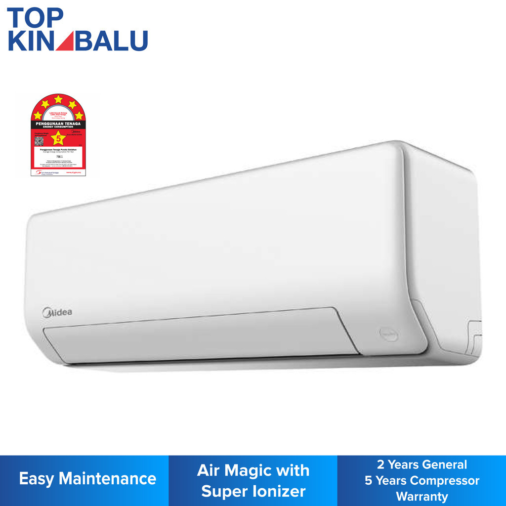 [SABAH ONLY] MIDEA 1.5HP MSEPB-13CRFN8 AE-PRO R32 INVERTER SPLIT UNIT AIR CONDITIONER | Shopee ...