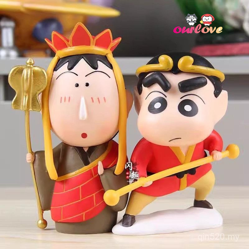 [Ready Stock] Cartoon Crayon Shin-Chan Figure Cute Tang Monk Crayon ...
