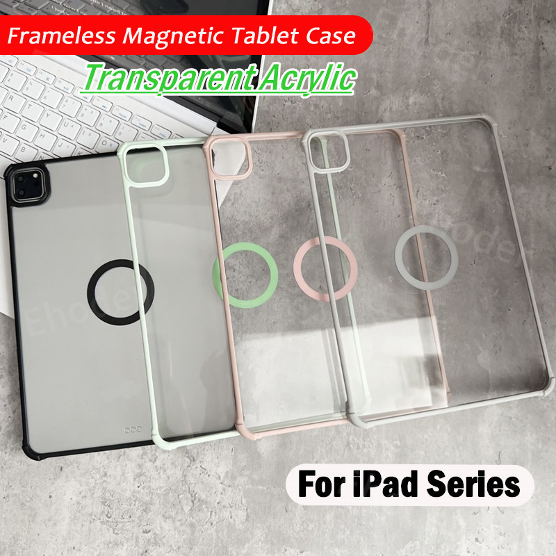 Frameless Tablet Case for IPad 11 A16 2025 Magnetic Casing for IPad Pro ...