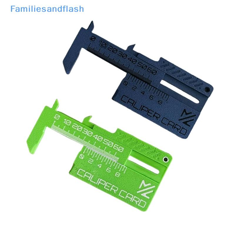 Familiesandflash> 3D Printed Caliper Card Mini Sliding Vernier Caliper ...