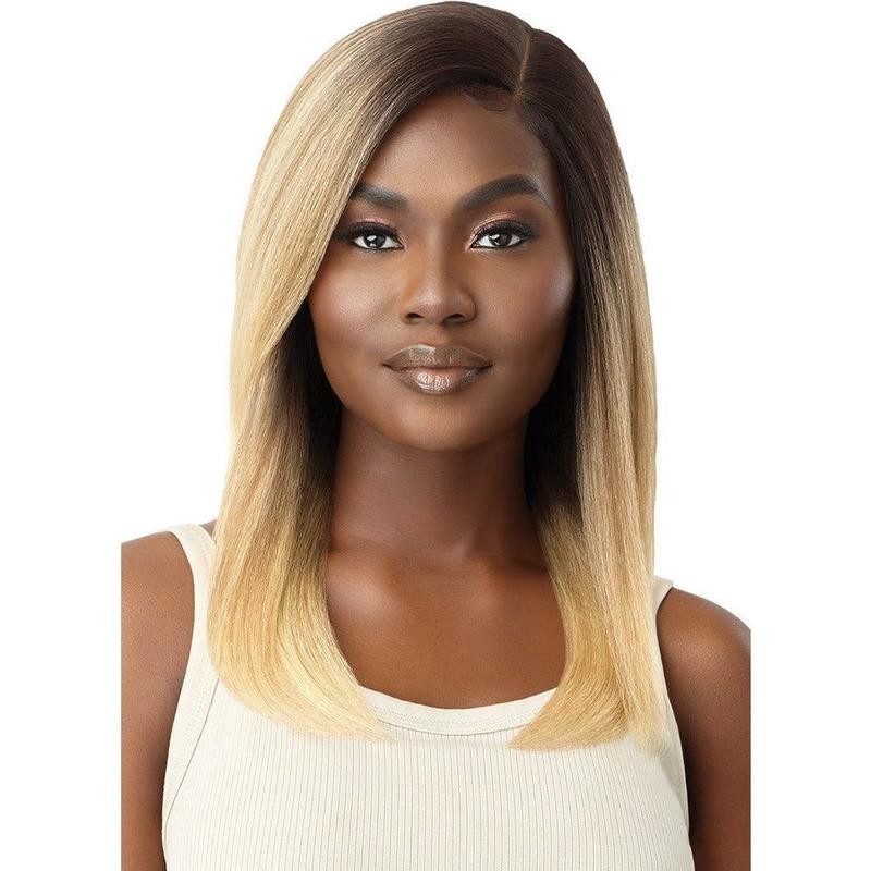 Outre Lace Front HD Synthetic Lace Front Wig - Natural Yaki 18 ...
