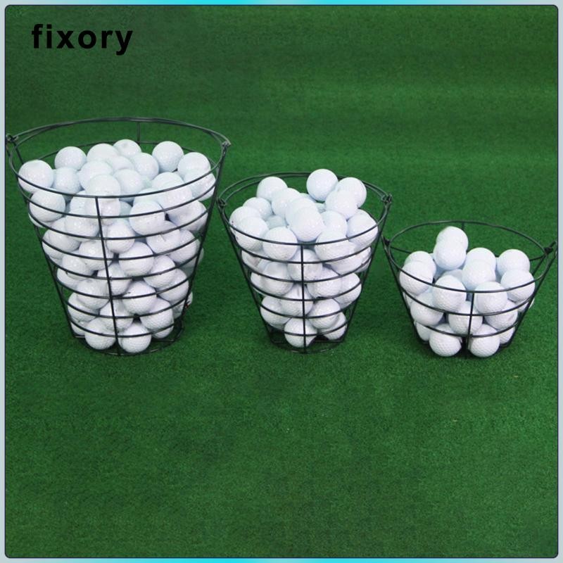 fixory Golf Ball Storage Basket Metal Wire Design for Driving Ranges ...