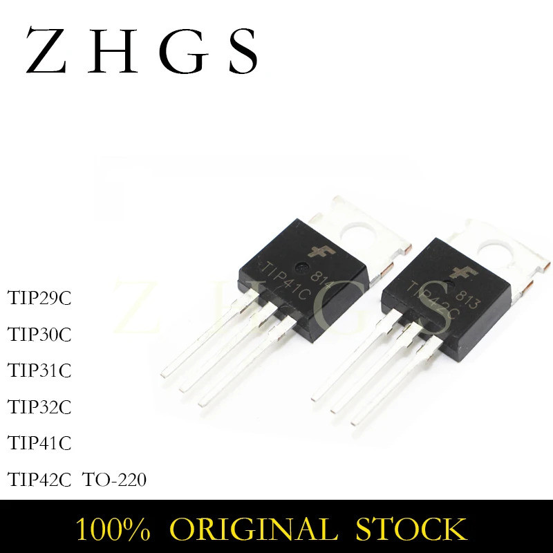 1-5PCS TIP42C TIP32C TIP31C TIP30C TIP29C TIP41C TO-220 power transistor | Shopee Malaysia