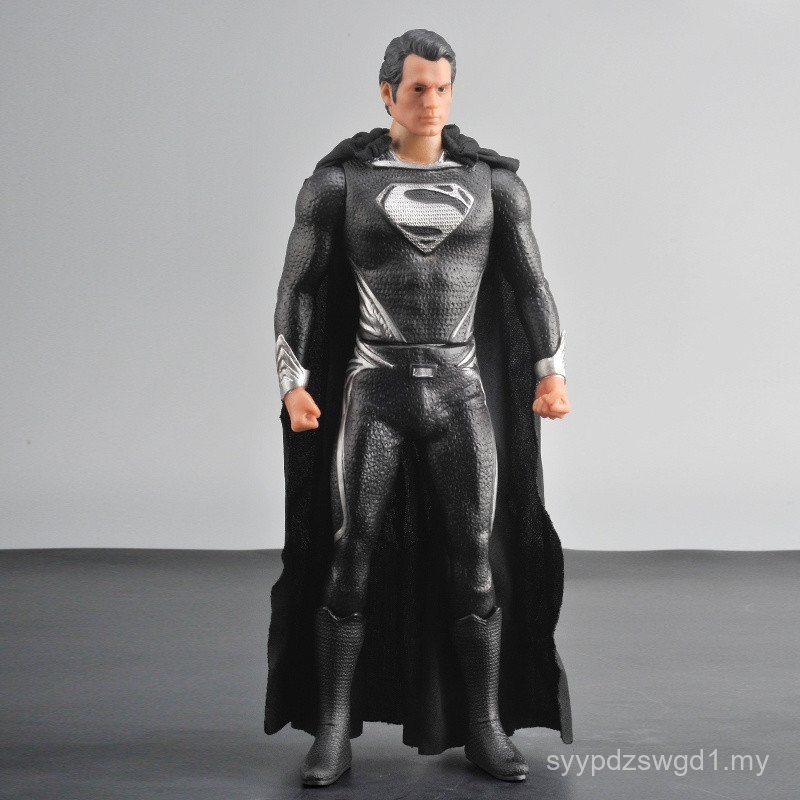 Justice League Superhero Black Superman Mecha Batman Daxed Figure Model ...