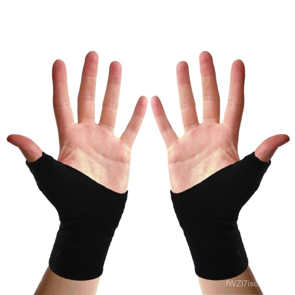 Thumb Arthritis Wrist Brace Compression Gloves,Comfort Fingerless ...