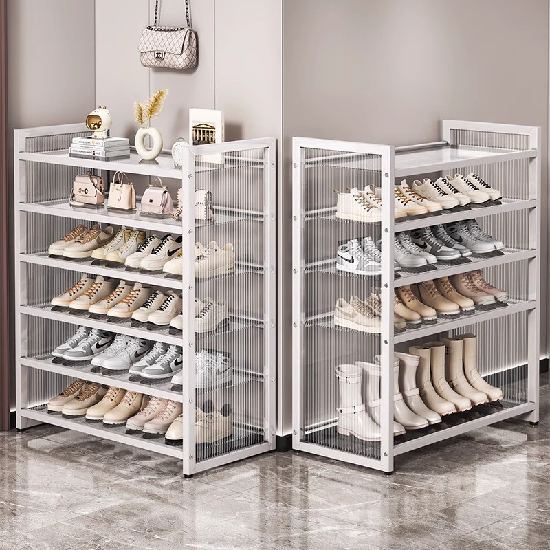 Multi-Layer Household Shoe Rack Floor-Saving Space-Layered Storage Shoe ...
