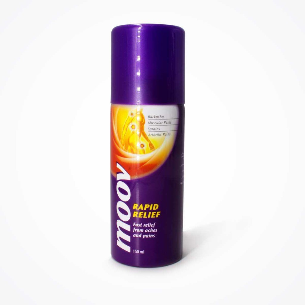 Moov Rapid Relief Spray 150ml – Fast-Acting Comfort for Muscle & Joint ...