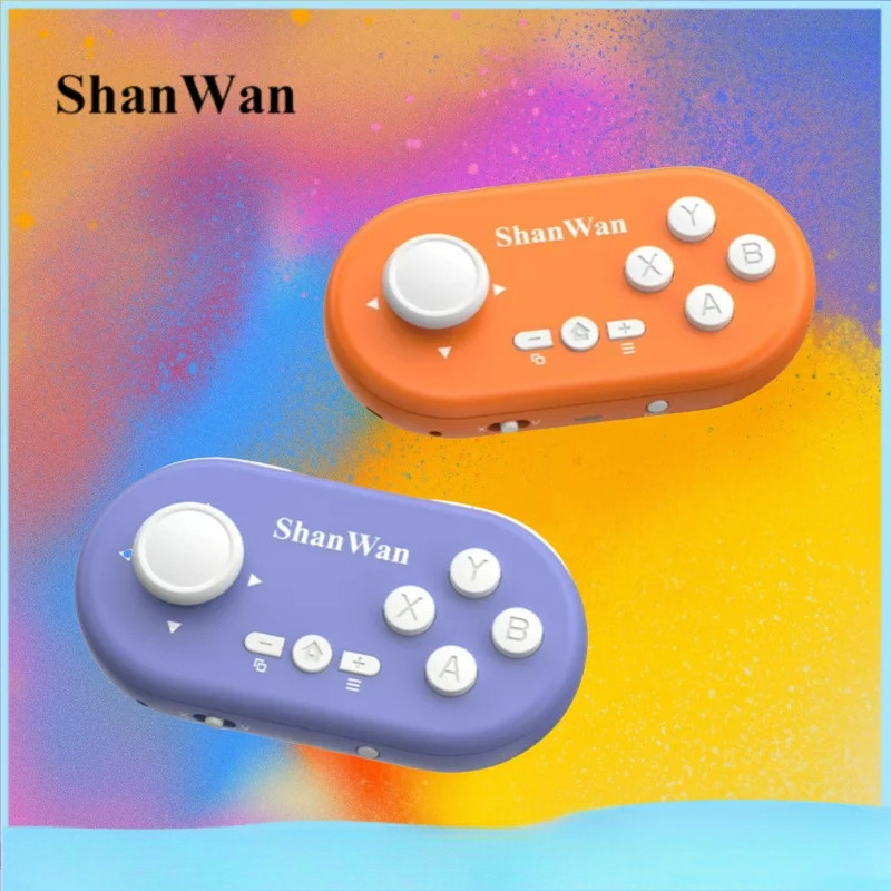 Shanwan Q36pro Xkv Mini Gamepad Hall Joystick Gyroscope Portable ...