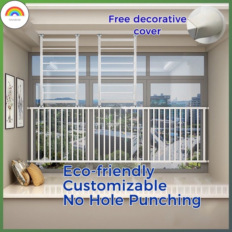 RD Window guardrail no-punch installation Window protective grating ...