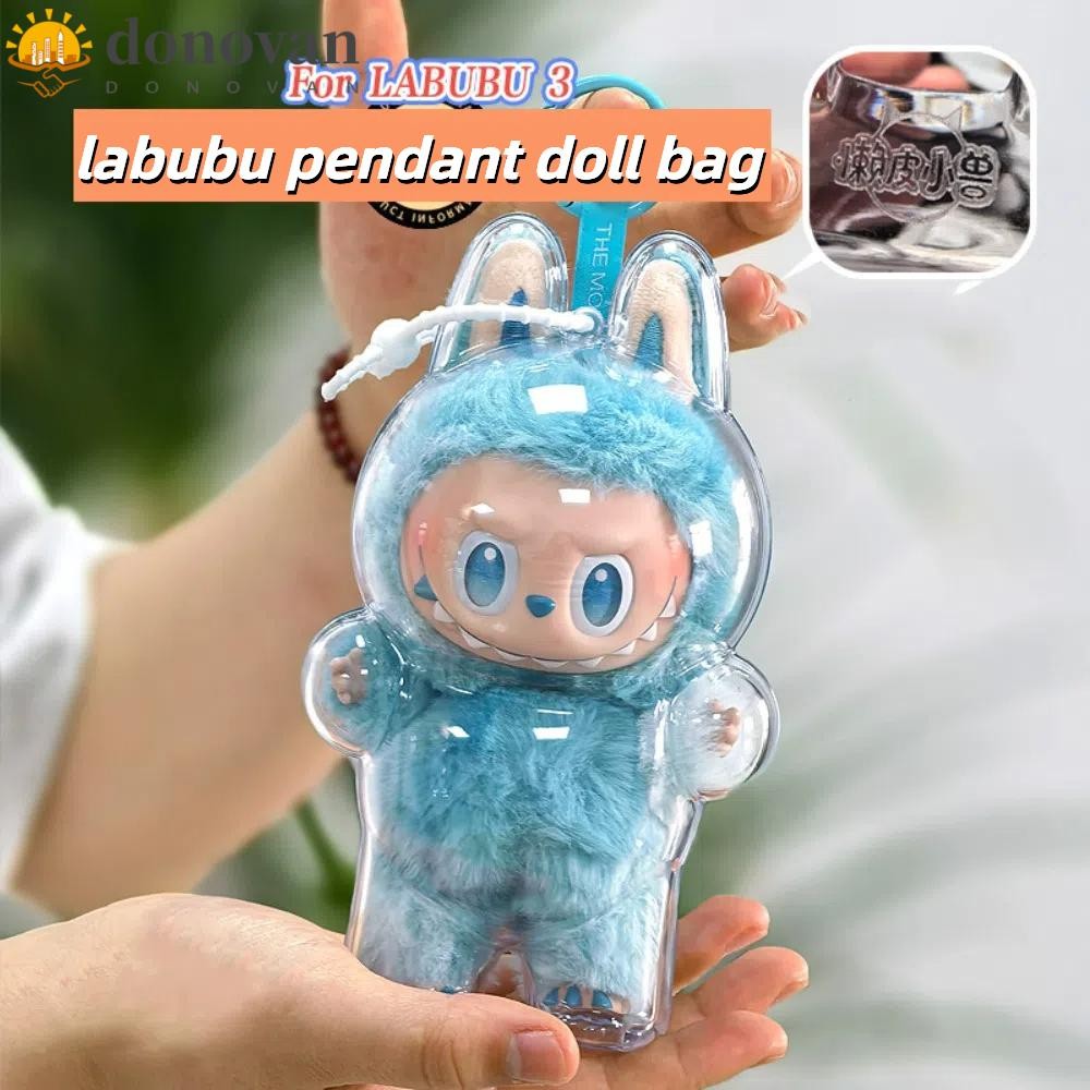 DONOVAN Labubu Protective Shell, Transparent 3rd Generation Labubu ...