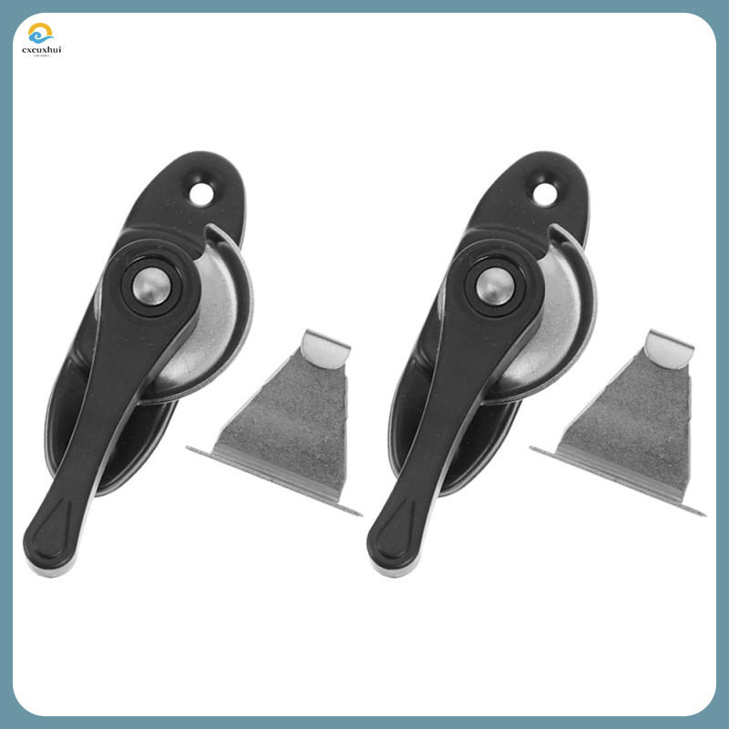 2 Set Lock Push Latch Heavy Duty Balcony Door and Window Hardware ...