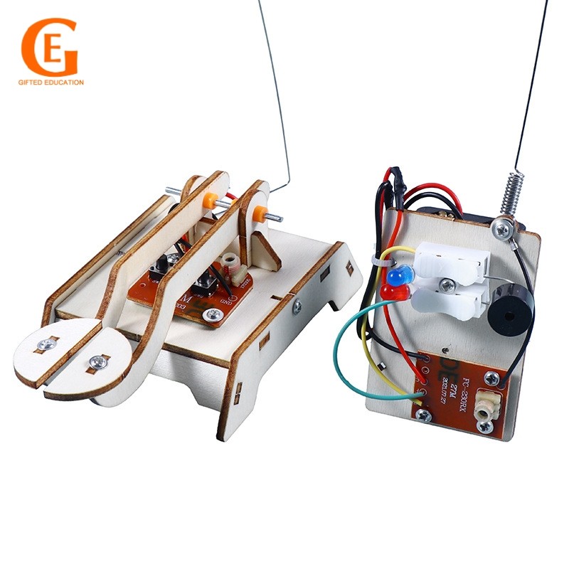GIFTED EDUCATION DIY Telegraph Machine Study Morse Code Children Science Technology Small ...