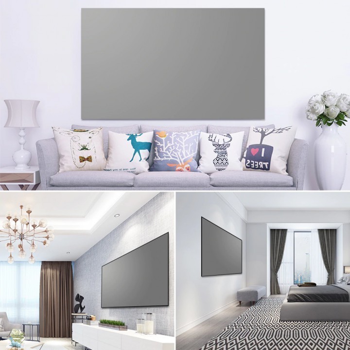 LAYAR EXPR - High Brightness Reflective PVC Fabric Projector Screen 100 ...