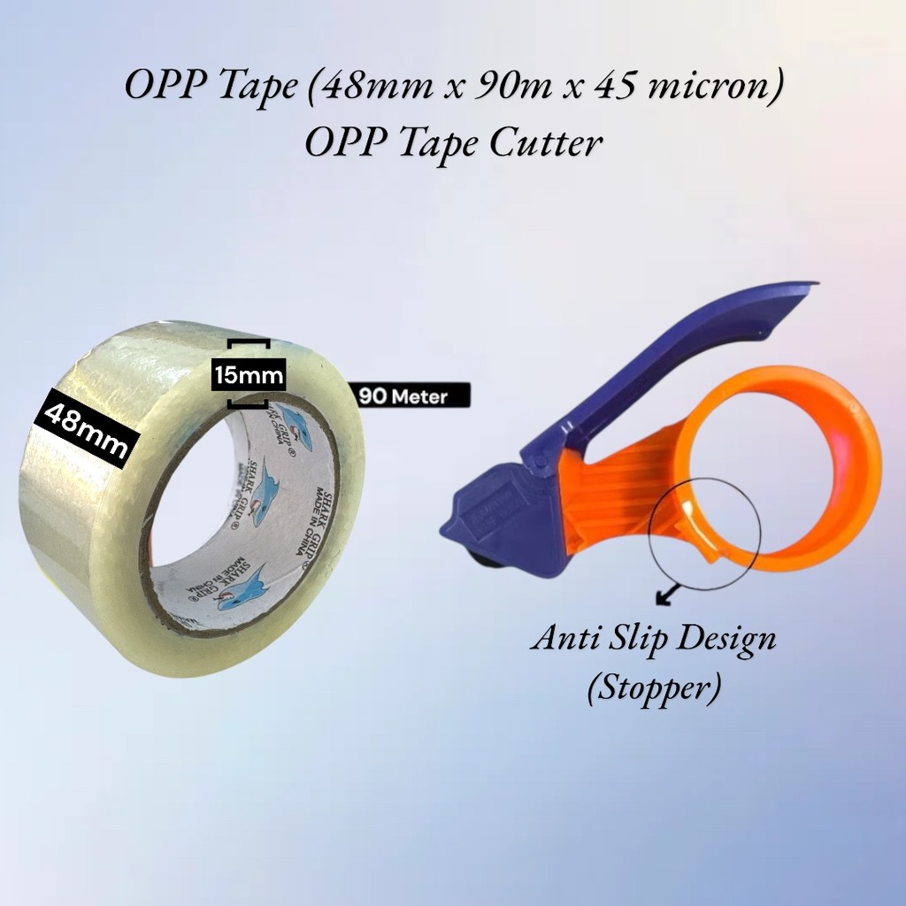 【Ready Stock】Opp Tape Clear Tape Cellophane Tape Gum Lekat/ Opp Tape ...