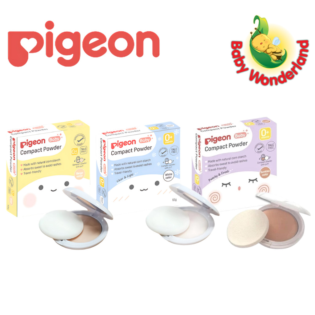 Pigeon Baby Compact Powder (10g) | Shopee Malaysia