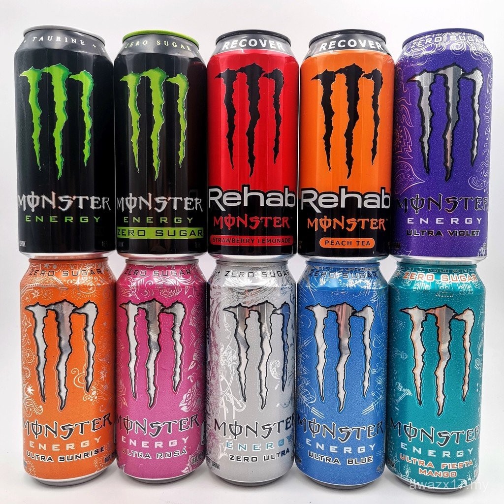 473ml Buatan Amerika Can Monster Energy Monster Claw Minuman Fungsional ...