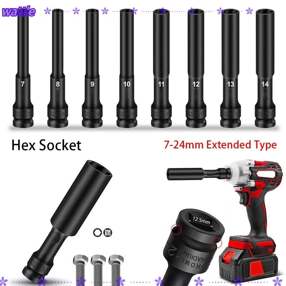 WA-SPORT 1Pcs Impact Wrench Drive Socket, Hand Tool Extended Type 1 ...