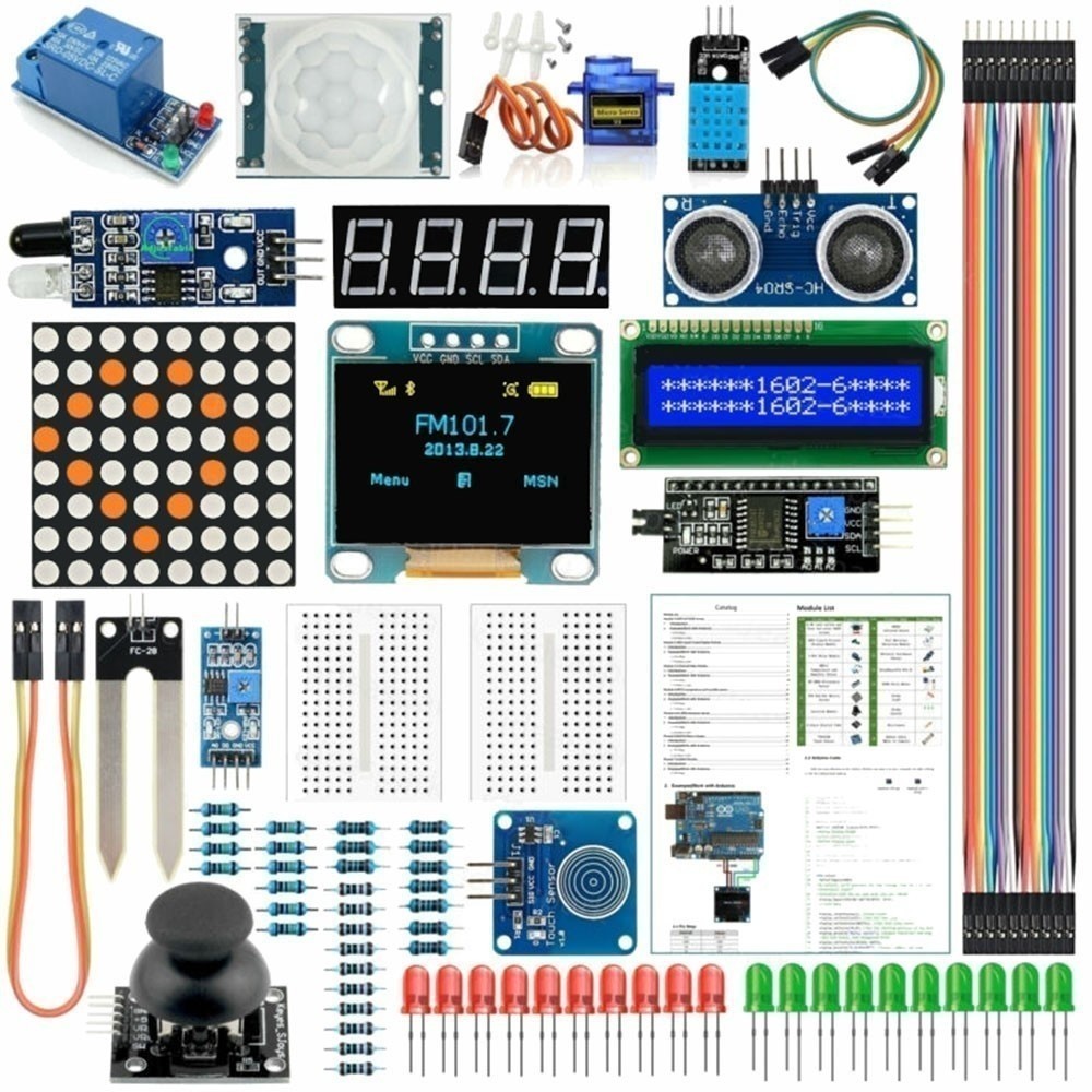 ⭐ Hot selling ⭐ For Arduino Kit UNO R3 Nano V3.0 2560 Mega 328 Project ...