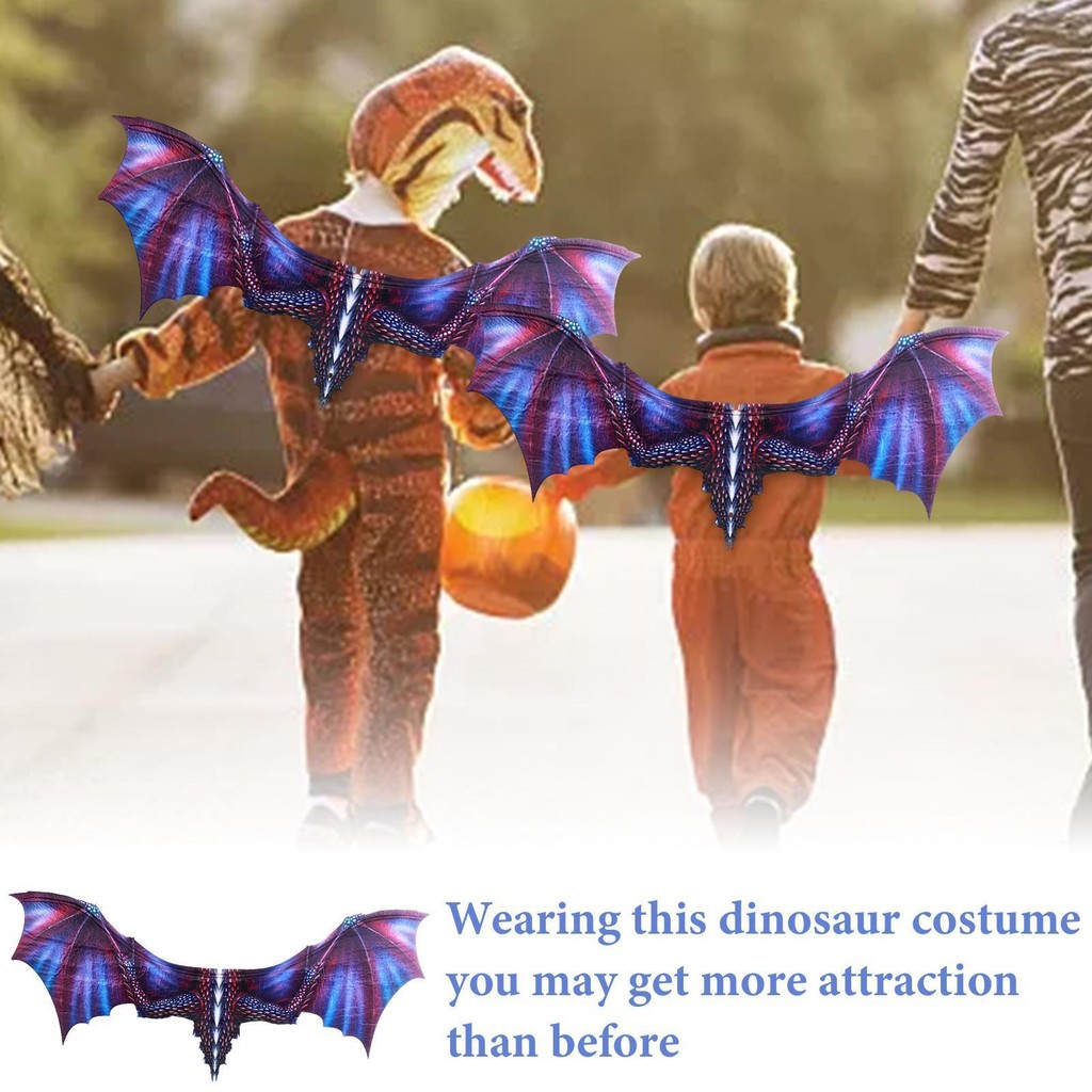 Halloween Dragon Wing Cosplay Carnival Wings for Adults Costume Cosplay ...
