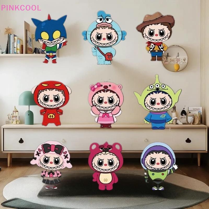 PINKCOOL 3D Labubu Design Transfers Stickers Cup Wraps Coffee Printed ...
