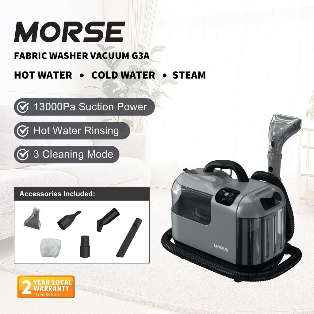 Morse Fabric Washer Vacuum G3A | Shopee Malaysia
