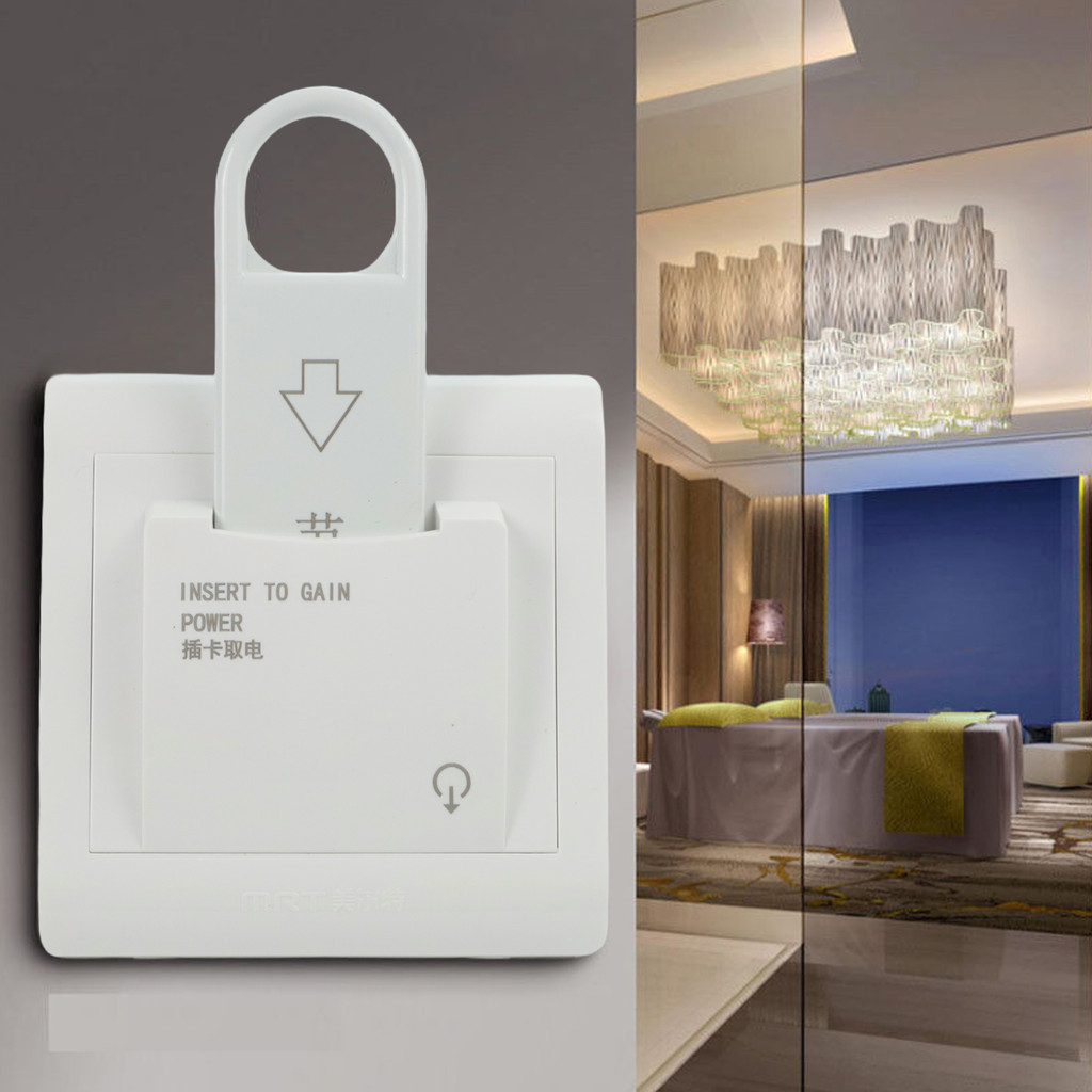 Energy Saving Card Power Switch Home Insert Key Hotel Smart 30A 6600W ...