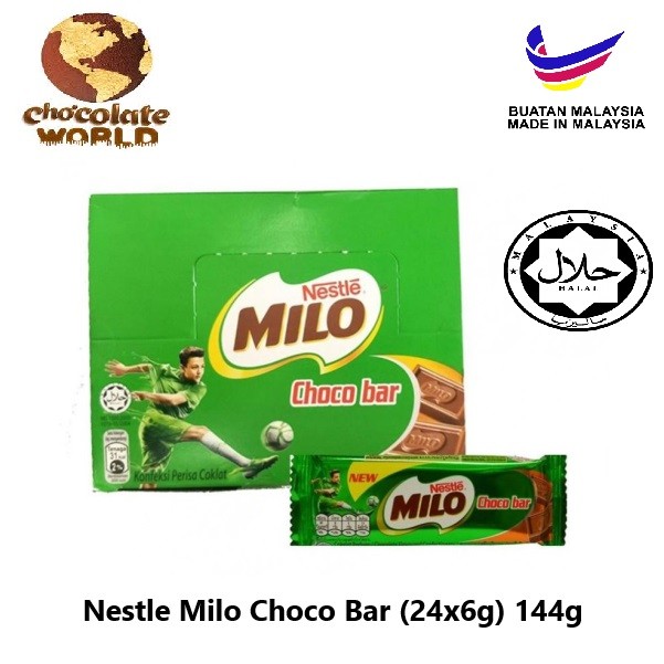Milo Choco Bar Box (24x6g) 144g | Shopee Malaysia