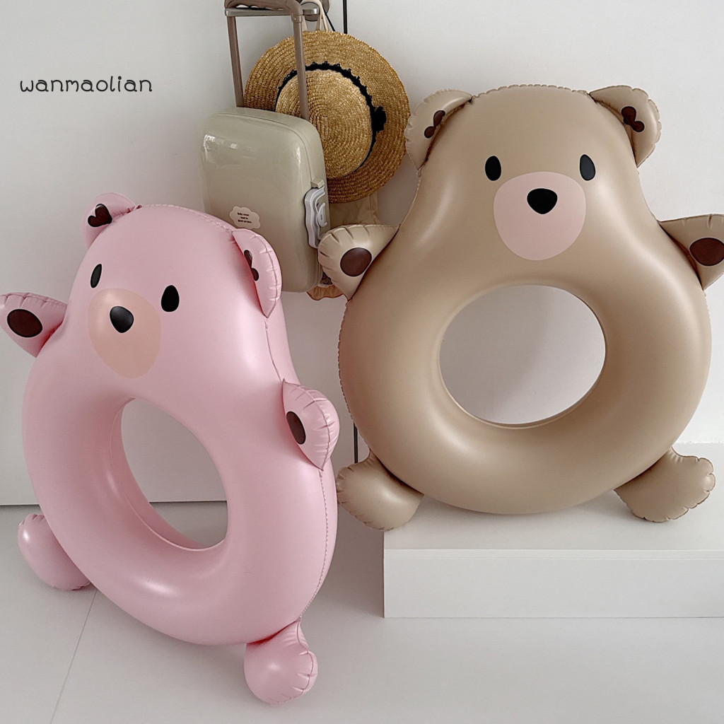 Children Water Toy with Bear Design Swimming Ring for Kids Adorable ...